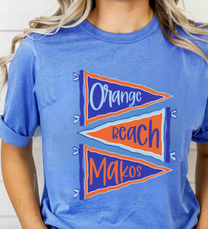 OB Makos Pennants – The Ruffled Rhino